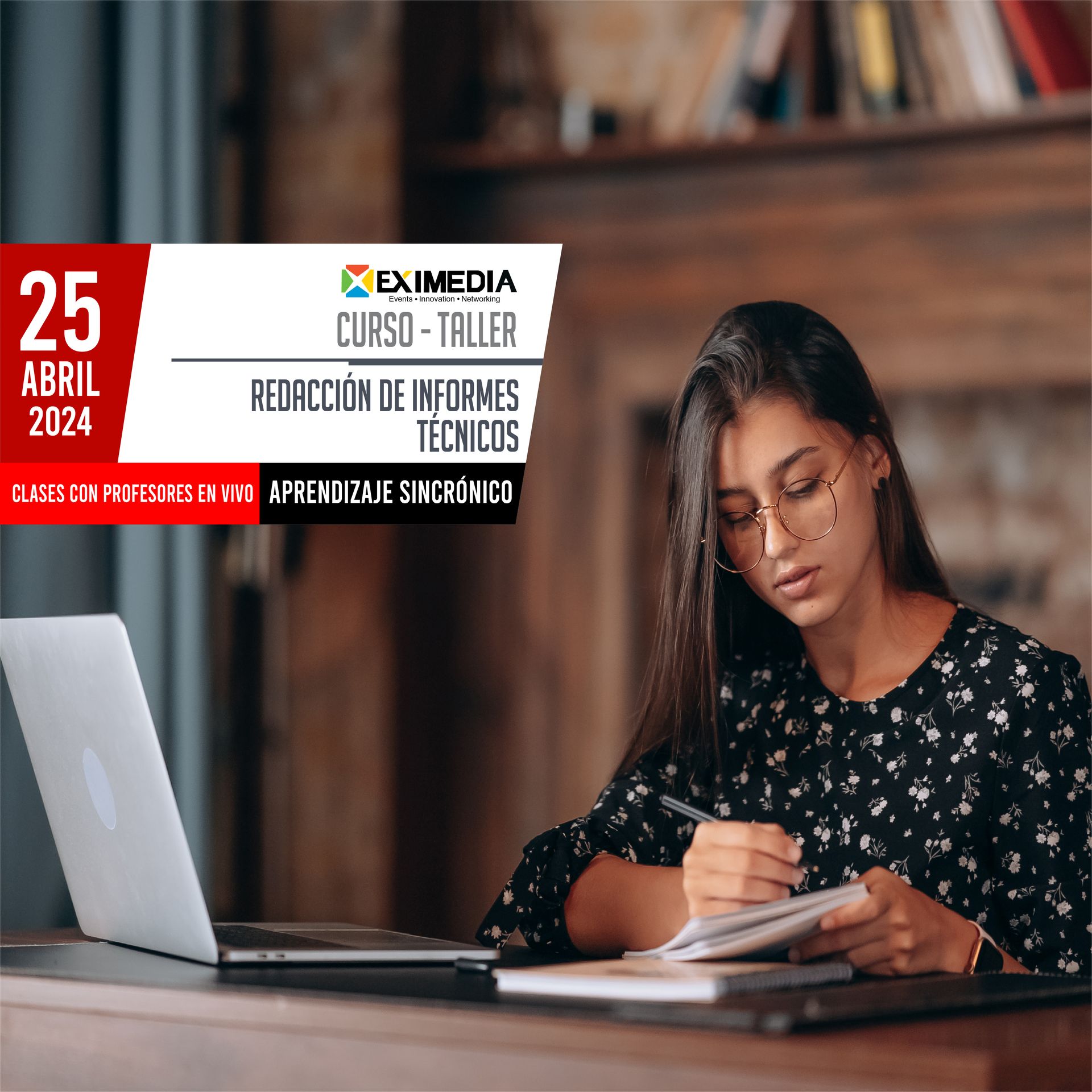 Curso - Taller Redacción de Informes Técnicos | EXIMEDIA